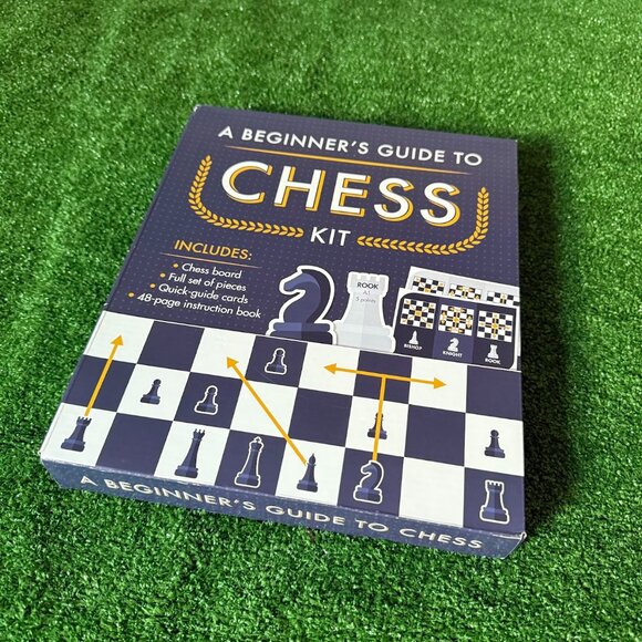 Chess | Toys | A Beginners Guide To Chess Kit Learn To Play Iconic ...